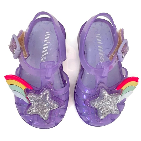 Mini Melissa | Shoes | Mini Melissa Possession Ii Purple Shooting Star ...